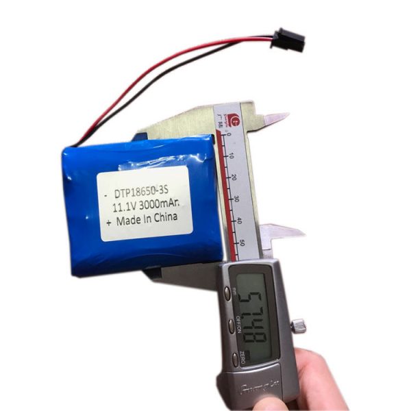 Custom 18650 Battery Pack 11.1V 2600mAh 18650 Li-ion Battery Pack